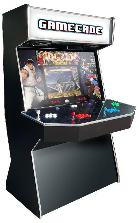 Gamecade 4-Player Arcade | 50-Inch Screen for Unmatched Fun