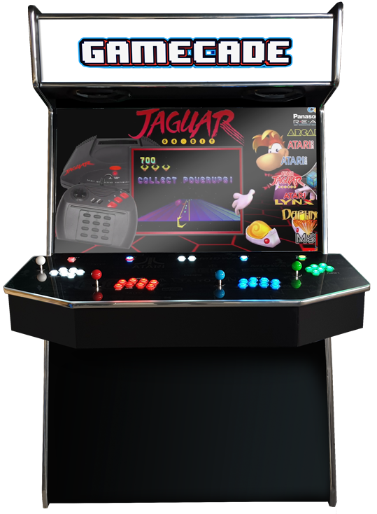 Gamecade 4-Player Arcade | 50-Inch Screen for Unmatched Fun